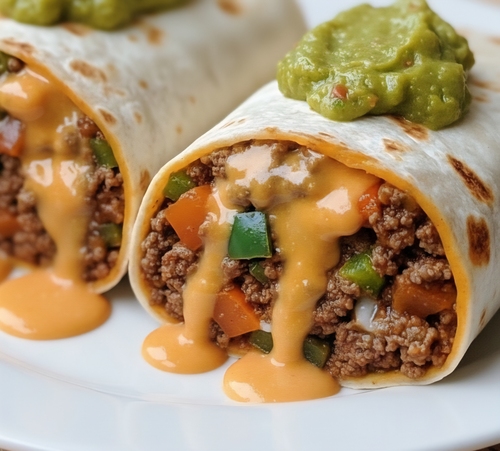 Burritos au Bœuf Tex-Mex – Recettes Pratiques