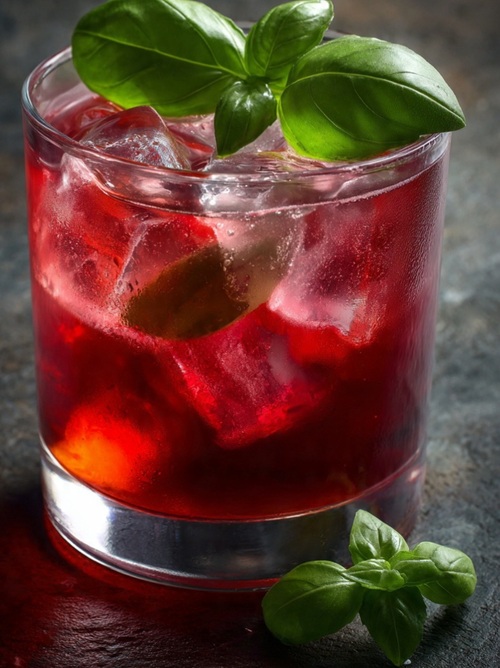 Boisson détox du matin : Fruits Rouges Et Basilic – Recettes Pratiques